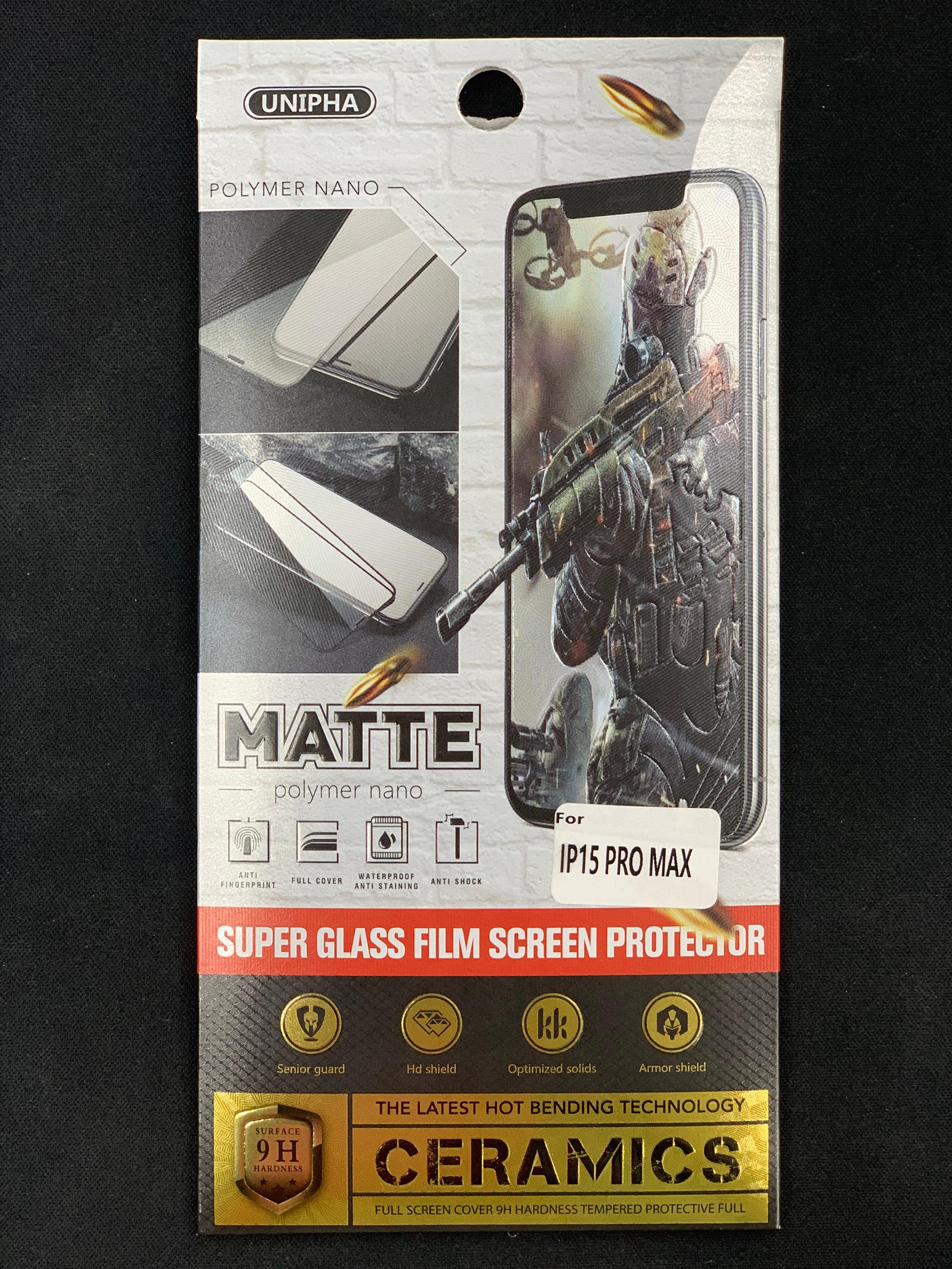 [𝗖𝗟𝗘𝗔𝗥 𝗦𝗧𝗢𝗖𝗞, 𝗠𝗜𝗚𝗛𝗧 𝗛𝗔𝗩𝗘 𝗦𝗢𝗠𝗘 𝗕𝗨𝗕𝗕𝗟𝗘] [𝗕𝗨𝗬 2 𝗙𝗥𝗘𝗘 1] UNIPHA Matte Anti ...