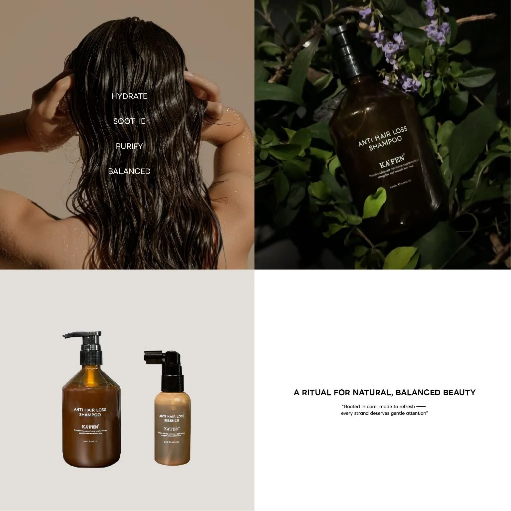 KAFEN Anti Hair Loss Series - Shampoo / Essence | Balance Oil Reduce ...