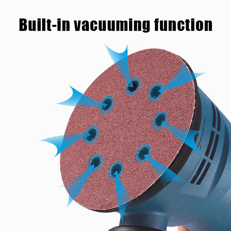 REAIM Air Sander Sanding Machine 6 Speed Random Orbit Sander Wood ...