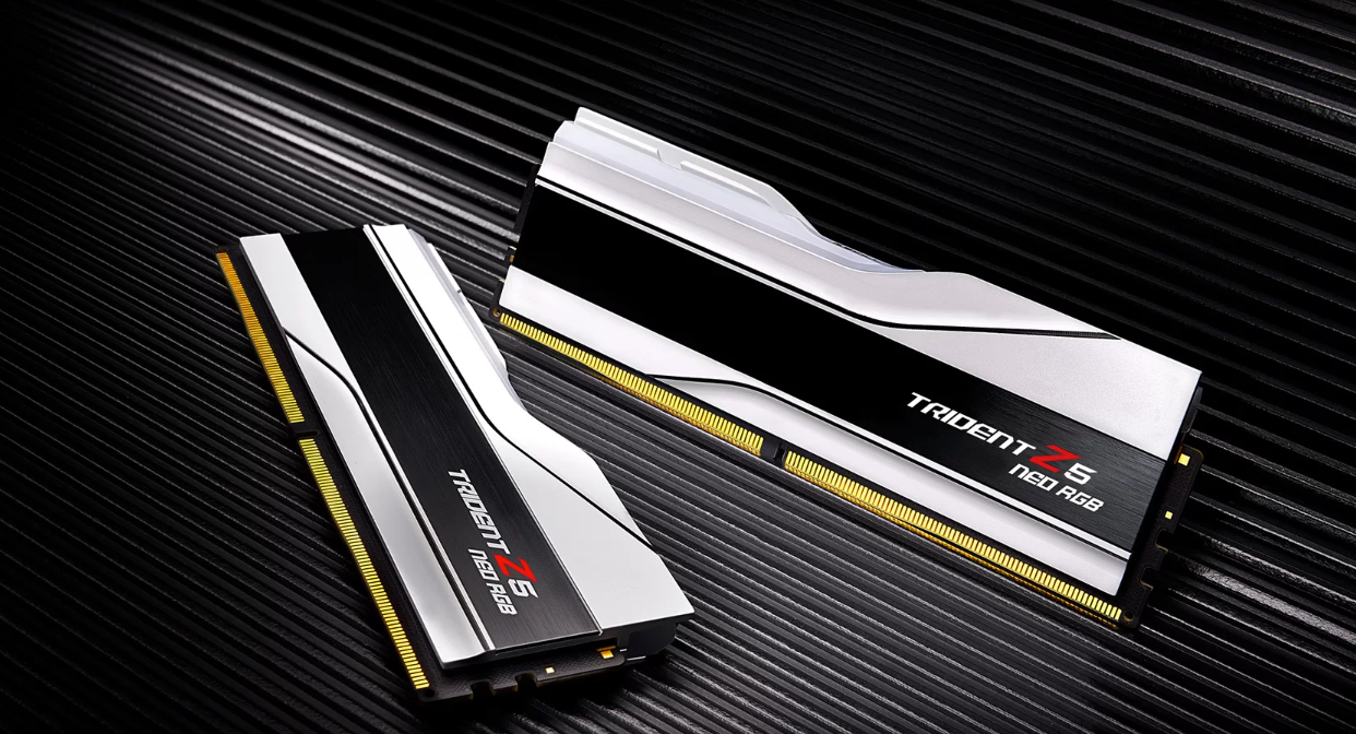 G.SKILL TRIDENT Z5 NEO RGB | WHITE | 6000MHZ | 32GB | CL28 1.40V | AMD ...