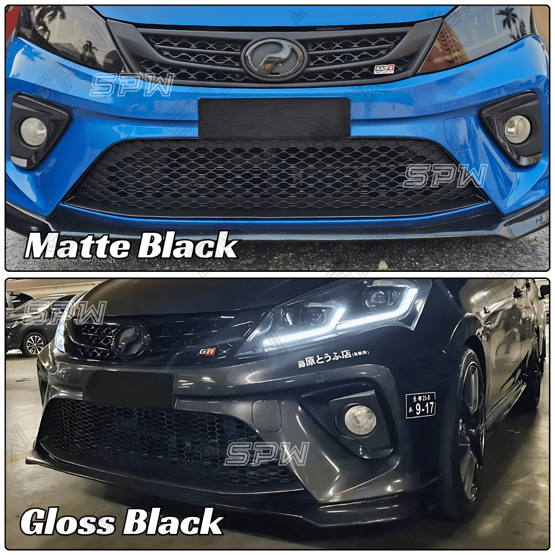 Perodua Myvi Pre-Facelift (2018-2021) V2 GR-Sport Front Grill Lower ...
