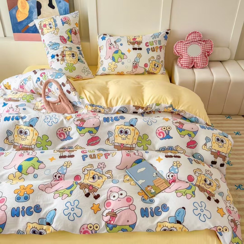PROYU 2100TC HQ Cotton 7in1 Comforter set Getah KeLiling Bedsheet ...