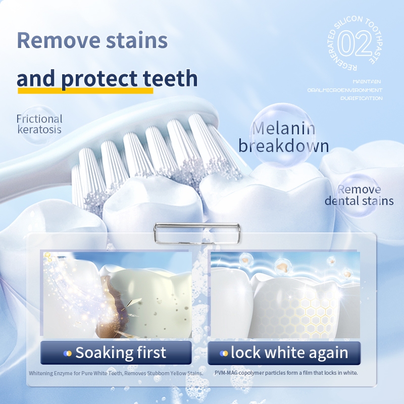Smoke-stained toothpaste, Whitening toothpaste Remove coffee and tea ...