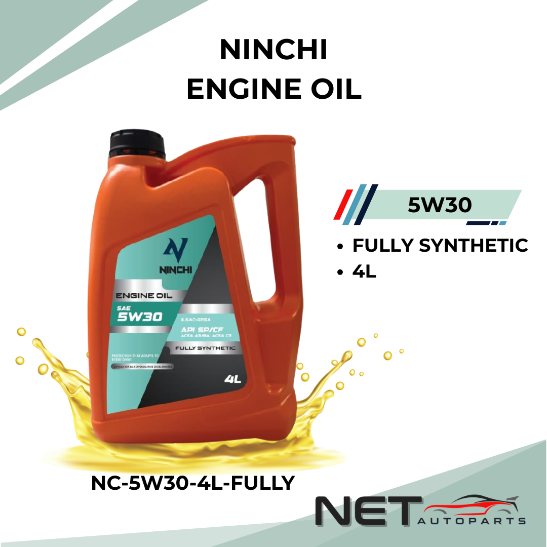 NINCHI ENGINE OIL 5W30 FULLY 4L (NC-5W30-4L-FULLY) | Shopee Malaysia