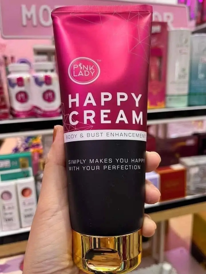 HAPPY CREAM UNTUK MANTAPKAN BREAST - ORIGINAL HQ PINK LADY - FREE ...