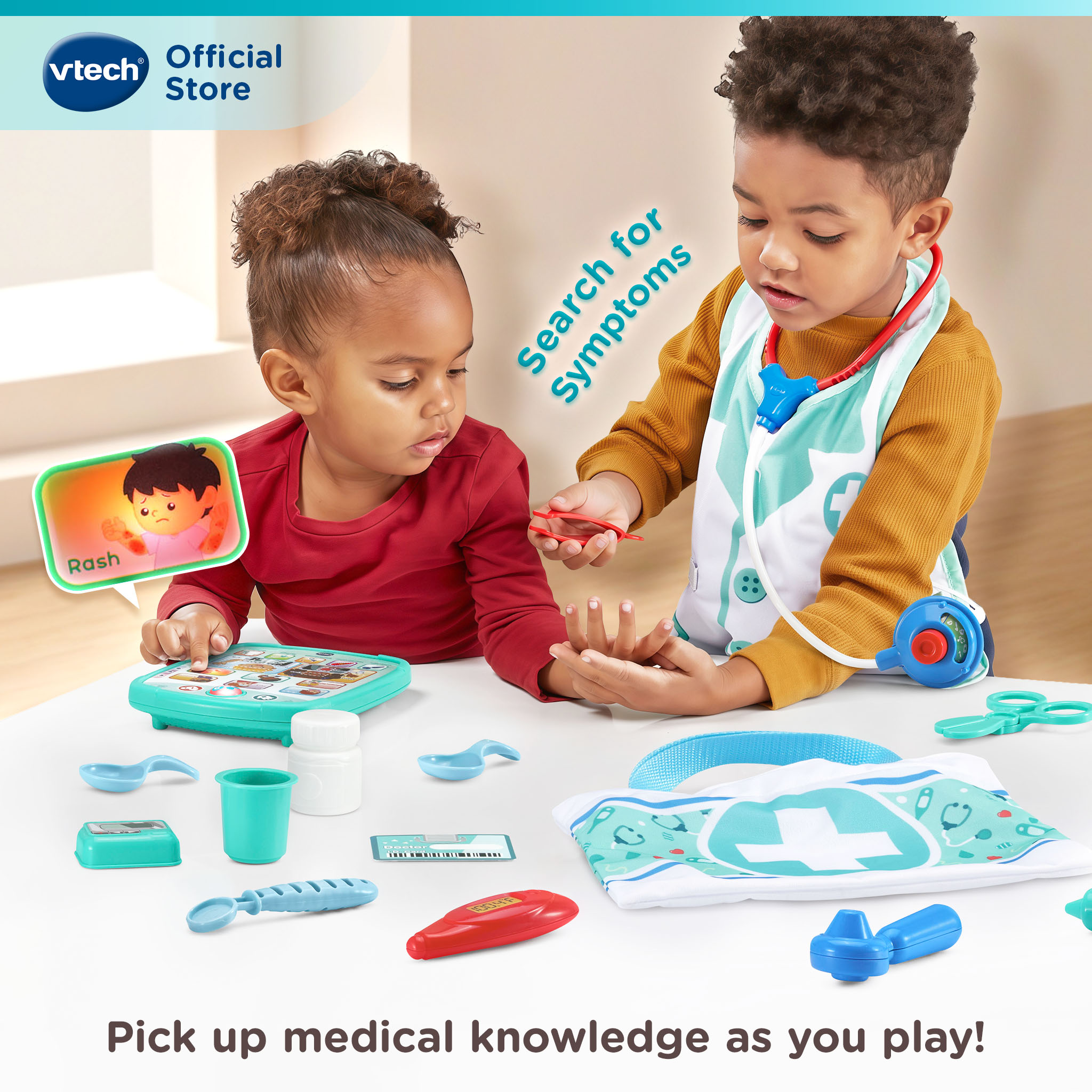 VTech Doctor Kit Set Smart Chart Medical Kit Kids Doctor Toys Toys for ...