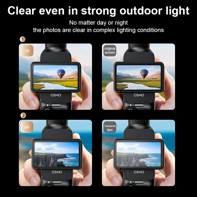 Shinkle badgeScreen Protector for DJI Osmo Pocket 3 ,9H Hardness HD ...