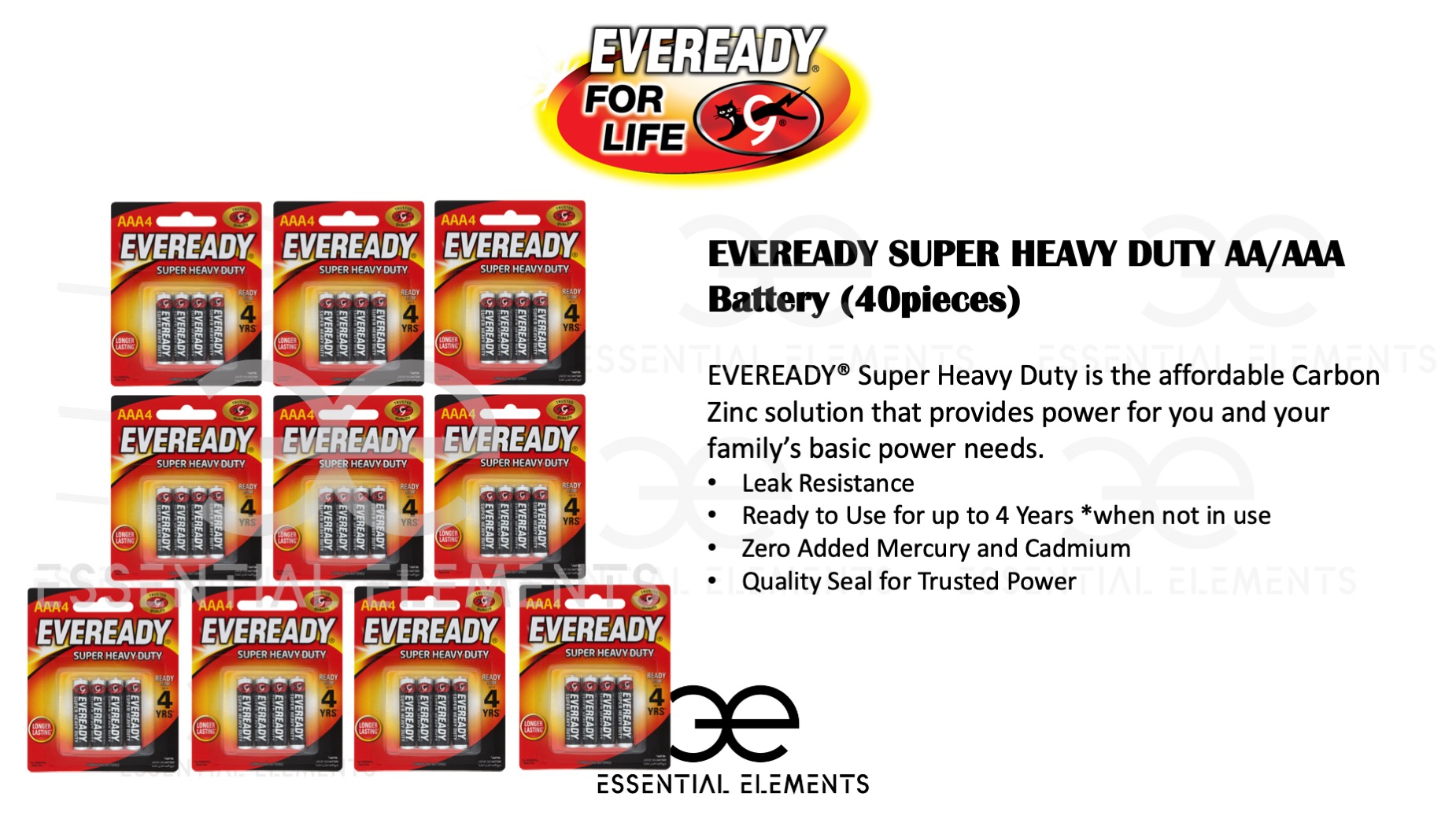 EVEREADY Battery Small AA AAA PIECES/ BOX | Shopee Malaysia