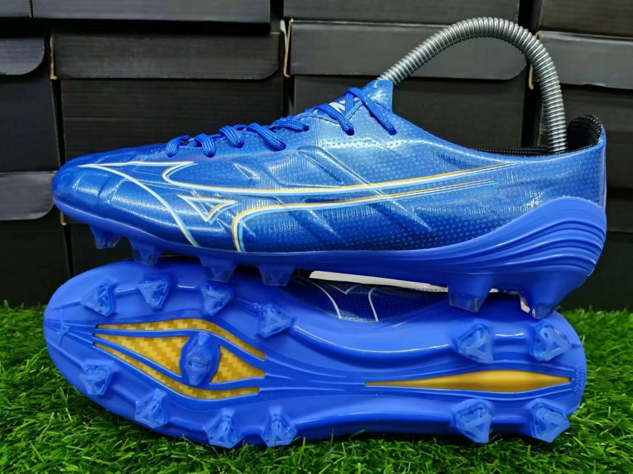 Ready Stock Alpha FG Football Boots Kasut Bola Sepak Lelaki Berlidah ...