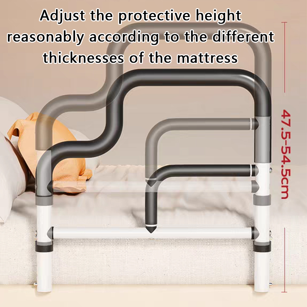 Safety Handle Bed Rail Guard For Elderly Get Up Assistive Bedside ...