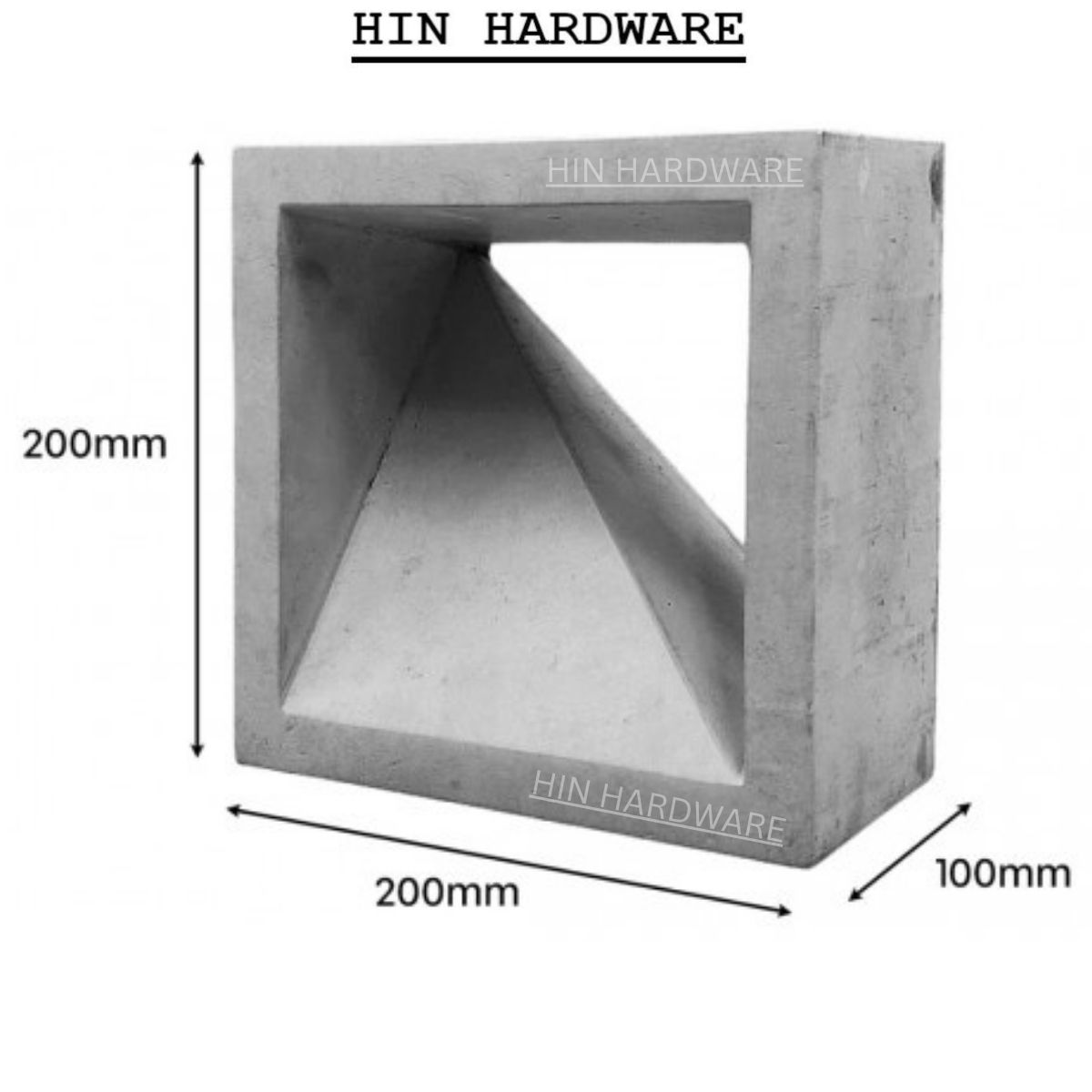 HIN Modern Home Concrete Ventilation Block & Airflow Design | Shopee ...