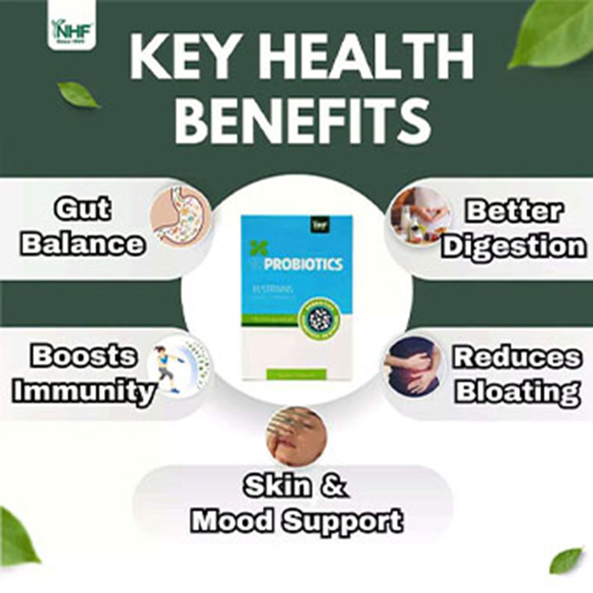 NHF 18 Strains Probiotics & Prebiotics (3g x 30 Sachets) | Shopee Malaysia