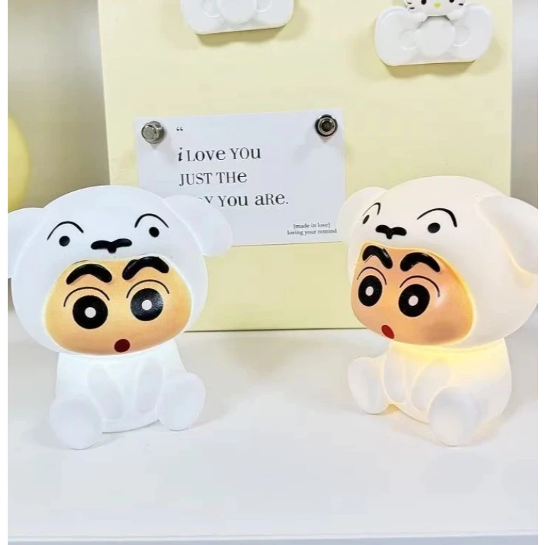 Touch Sense Crayon Shin-Chan Night Light Soft Lamp Kids Sleep Light ...