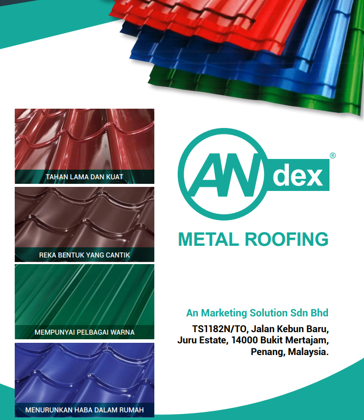 G28 Atap Kilang / Metal Deck / Metal Roofing Zinc / Zink Kilang ...