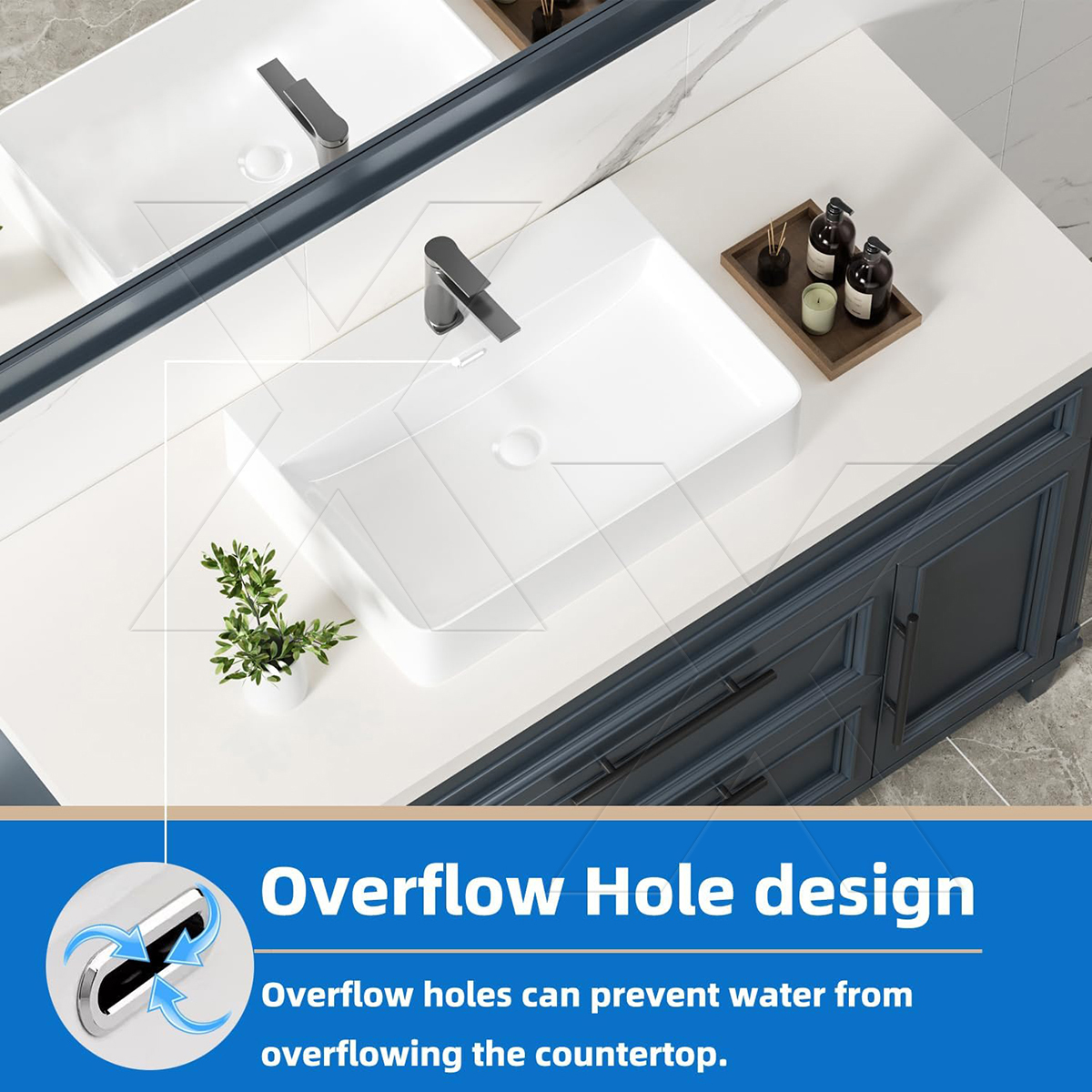 Toilet Sinki Kecil Bilik Bathroom Ceramic Basin Table Top or Wall Hung ...