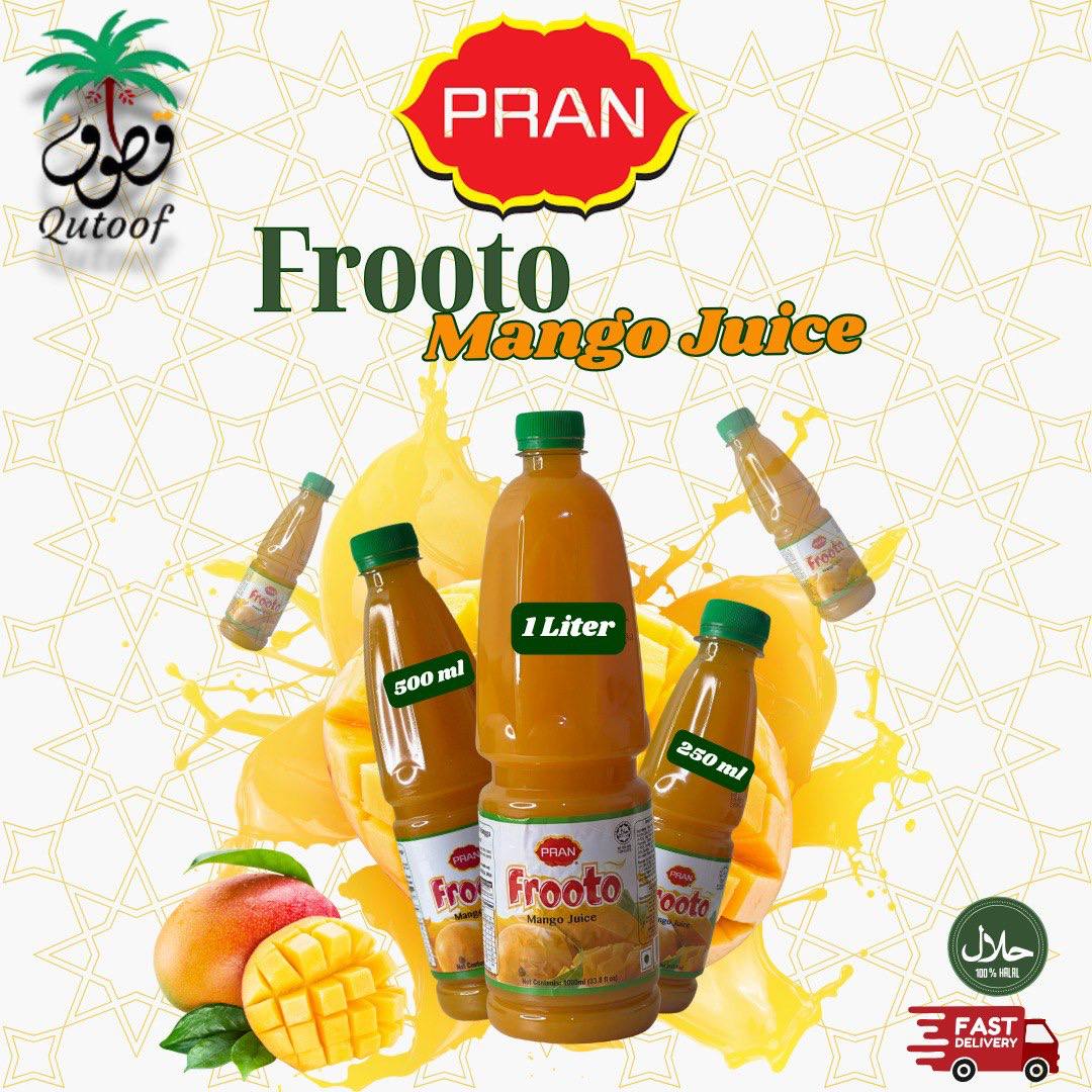 PRAN FROOTO MANGO JUICE 250ML/500ML/1L | Shopee Malaysia