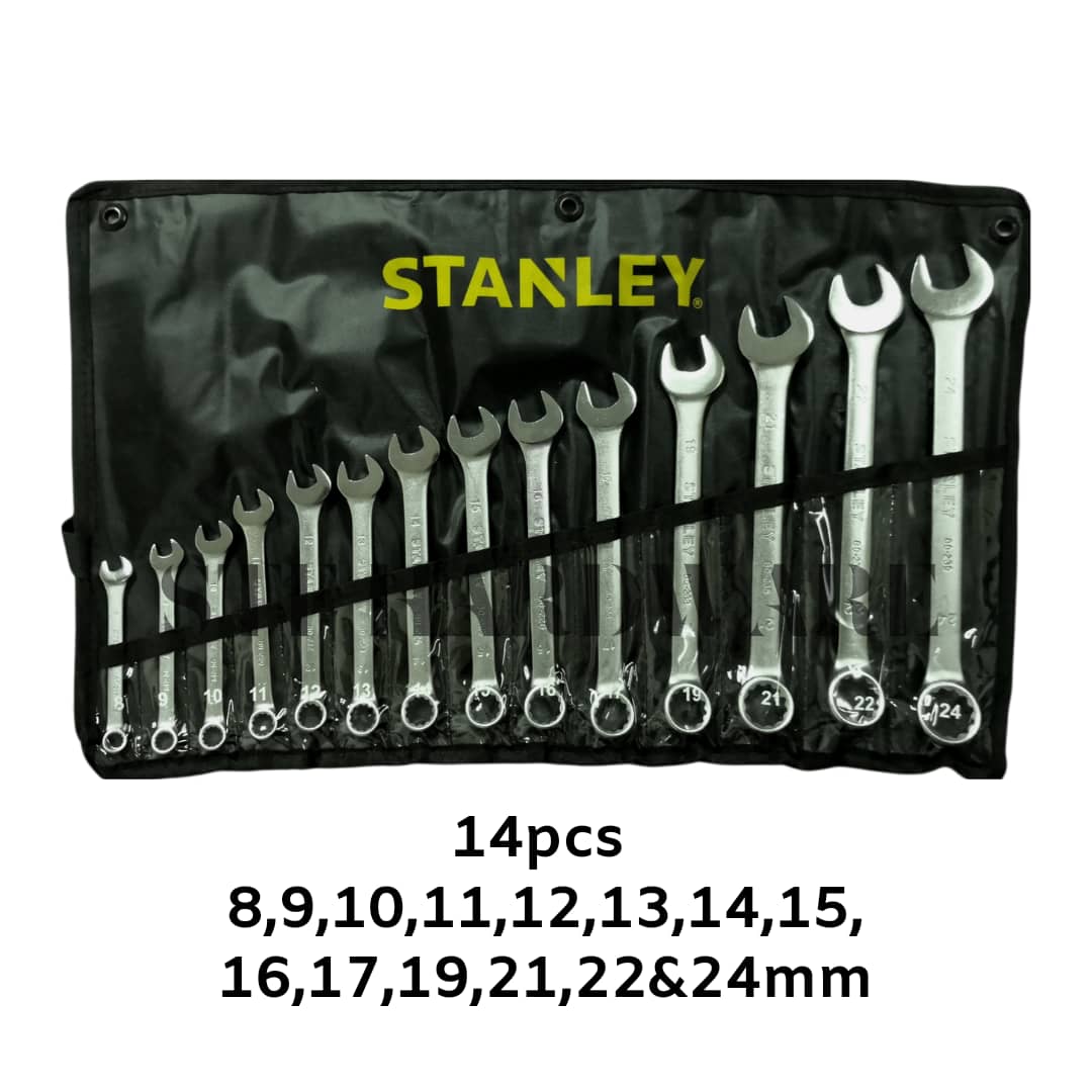 STANLEY 8-17MM 8-19MM 8-24MM 8-32MM 8pcs 9pcs 14pcs Carbon Steel ...