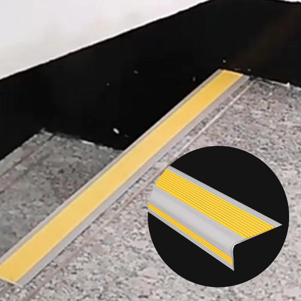 L-Shaped PVC Anti-Slip Strips - Pita Tangga Self-Adhesive untuk Indoor ...