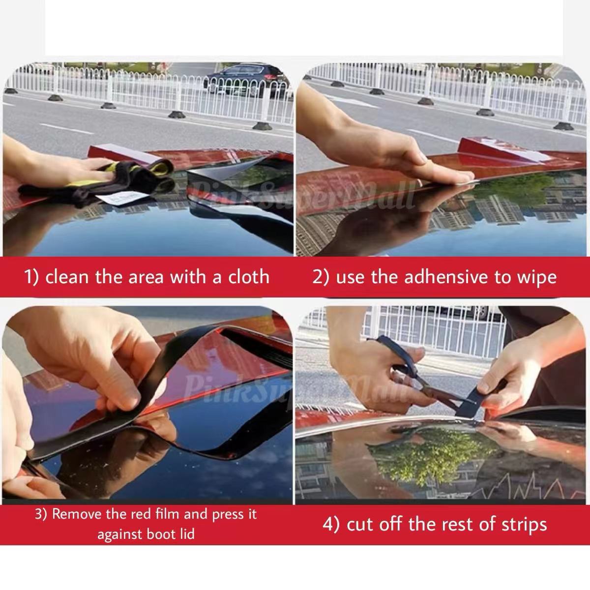 Trunk Lid Gap Sealing Strip/ Getah Bonet Belakang Kereta | Shopee Malaysia