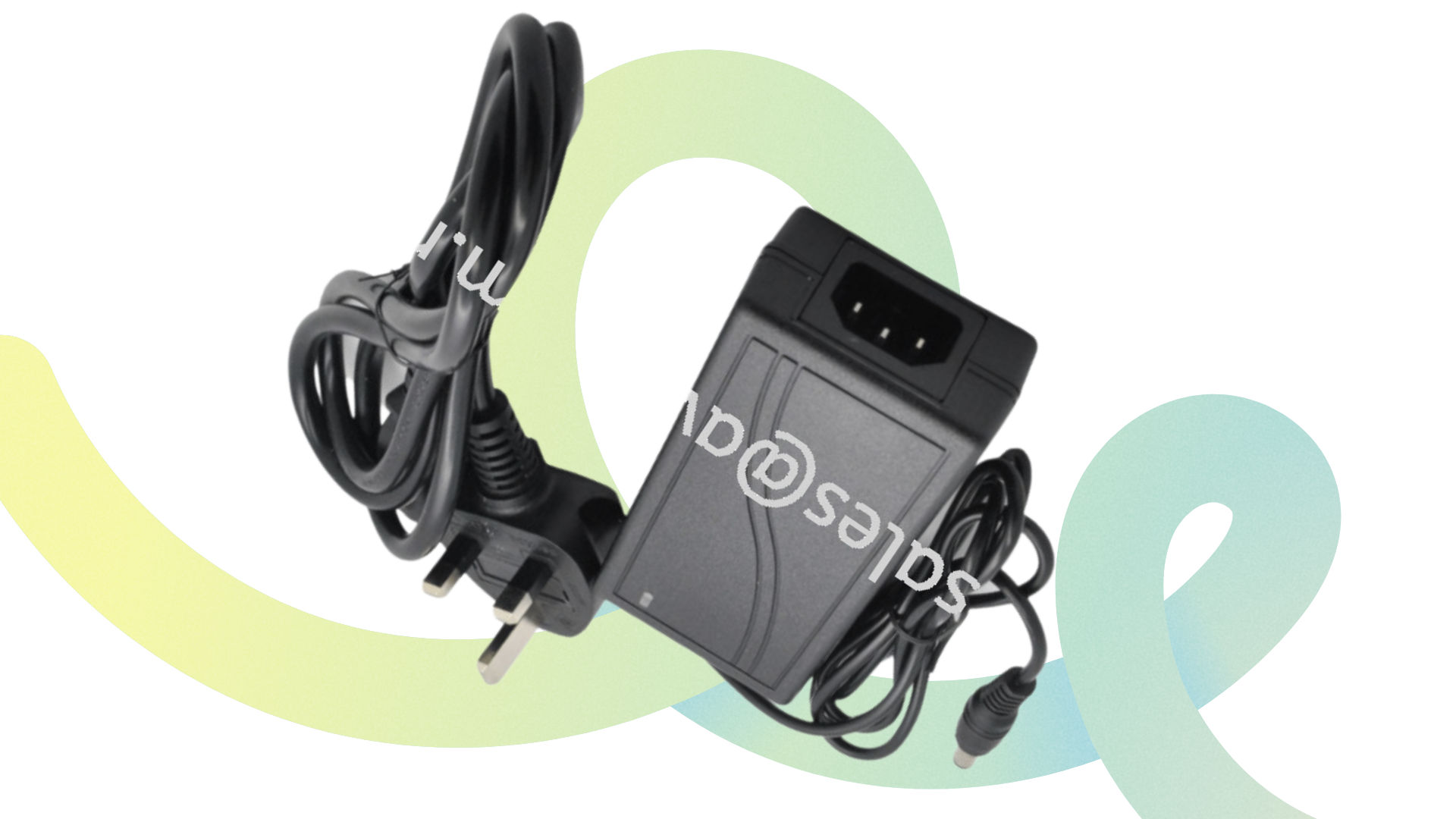 24V DC 2A Switching Power Adapter Adapter UK Plug Cable Access Point ...