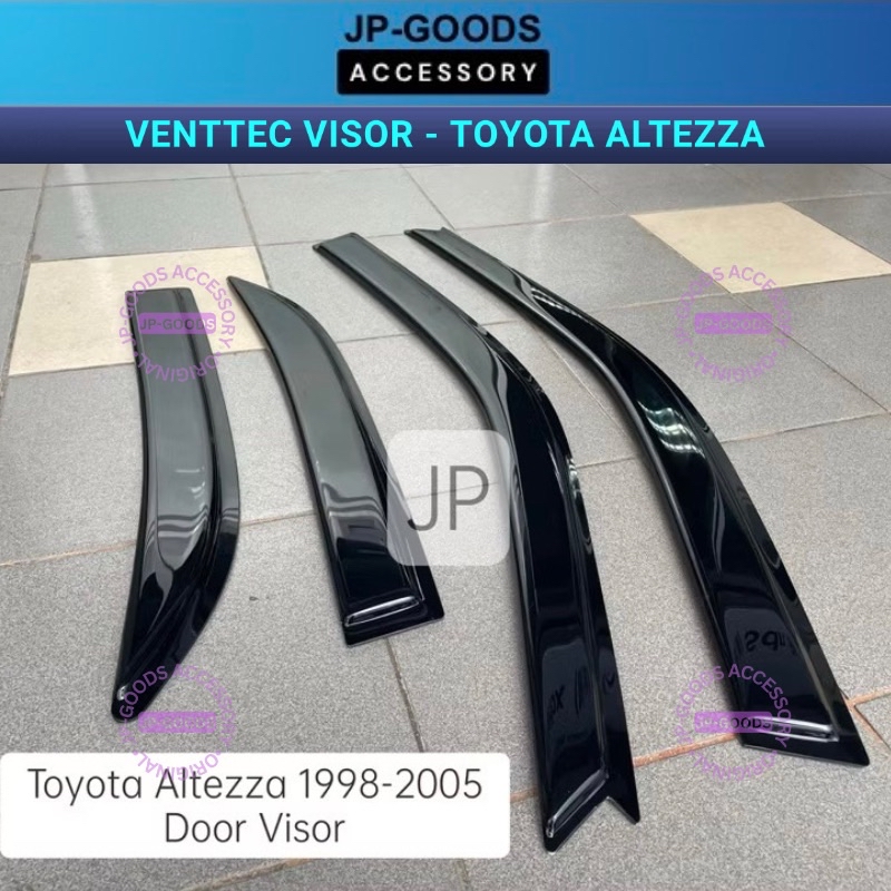 Toyota Altezza (sedan) 1998-2005 Venttec Door Visor / Window Vent Visor ...