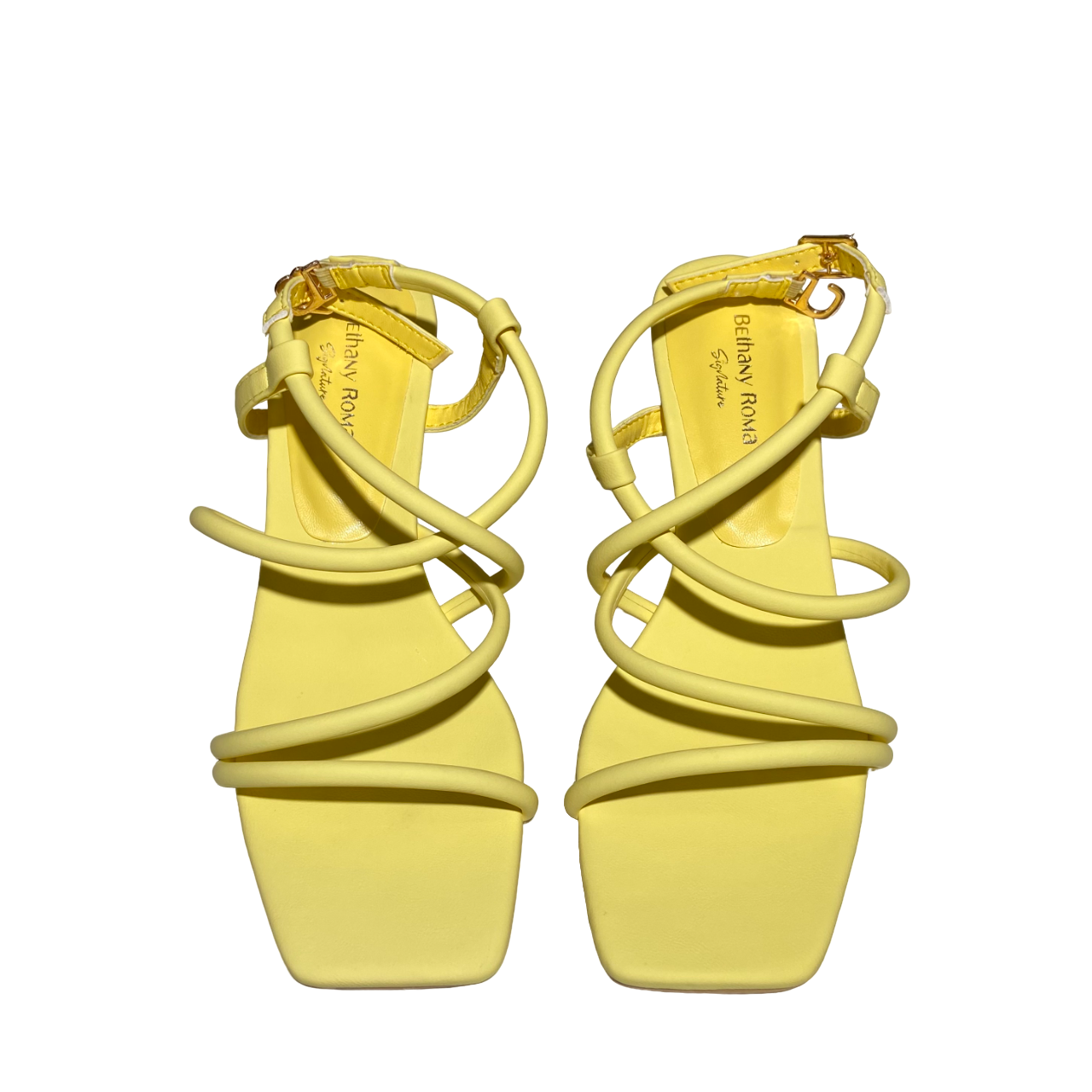 Bethany Roma Ladies Strappy Heeled Sandals - 12BRS2 | Shopee Malaysia