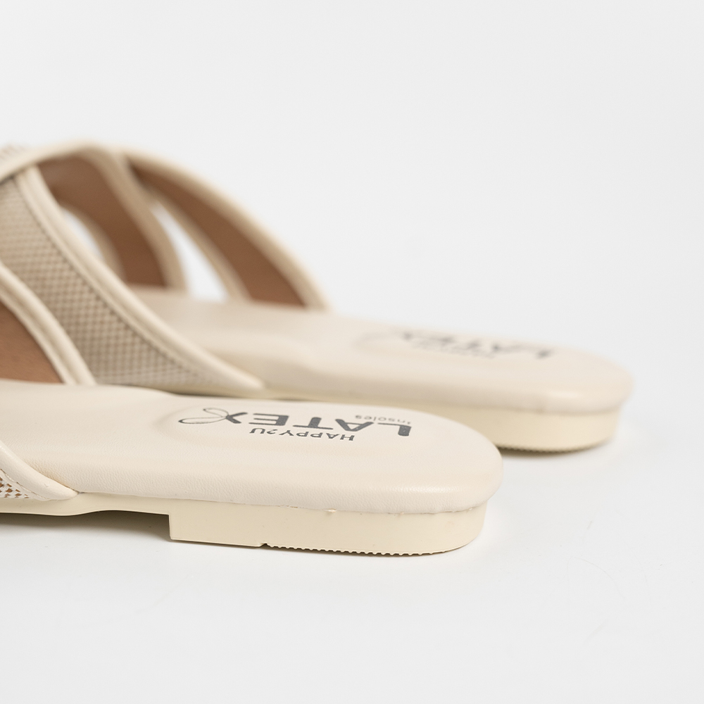 HAPPY2U Kasut Wanita Elena Cross Jute Sandals | Shopee Malaysia