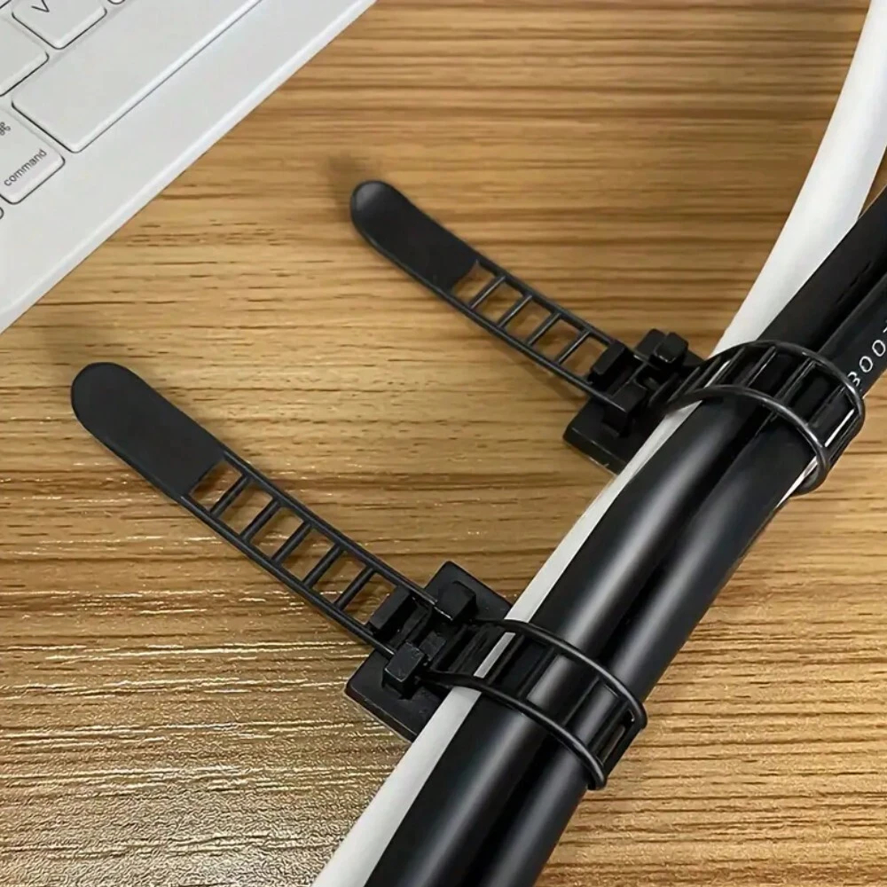 Wire Organizer Cable Tie USB Organizer Adjustable Wiring Buckles Screw ...