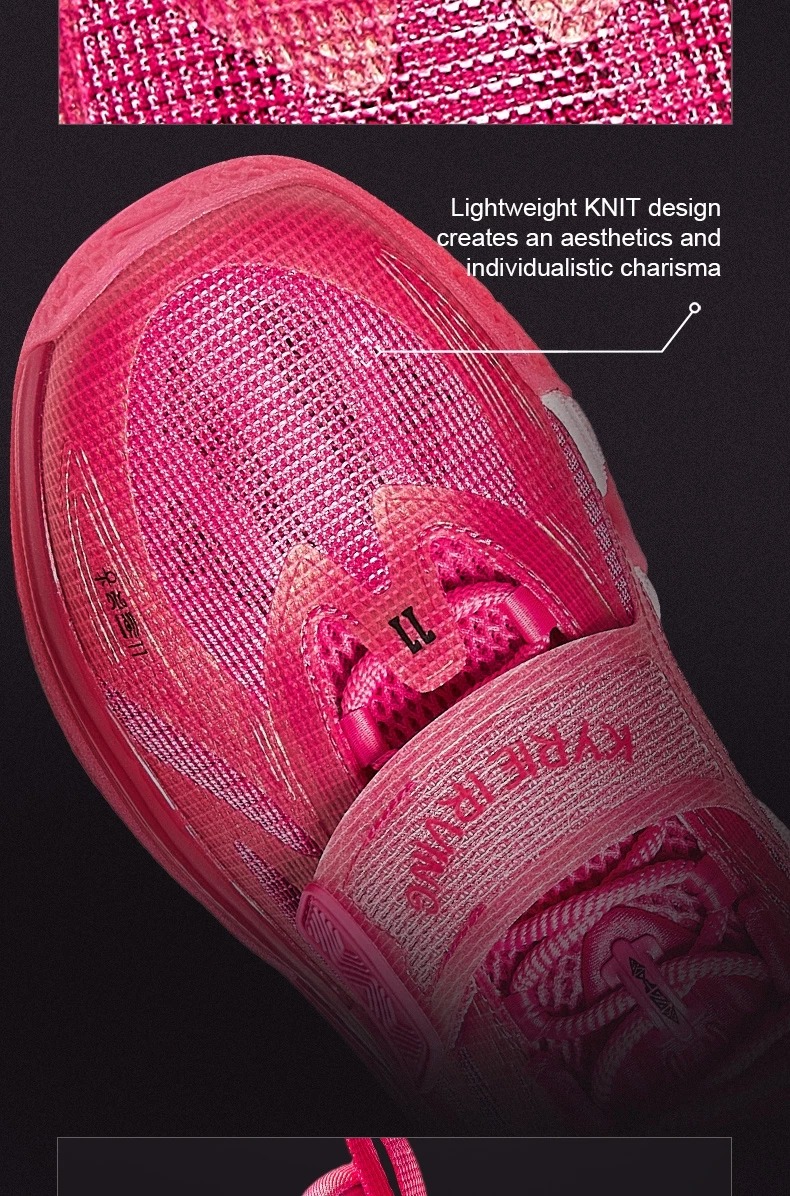 ANTA x KYRIE IRVING KAI 1 JELLY Basketball Shoes - Pink 1124D1113-13 ...