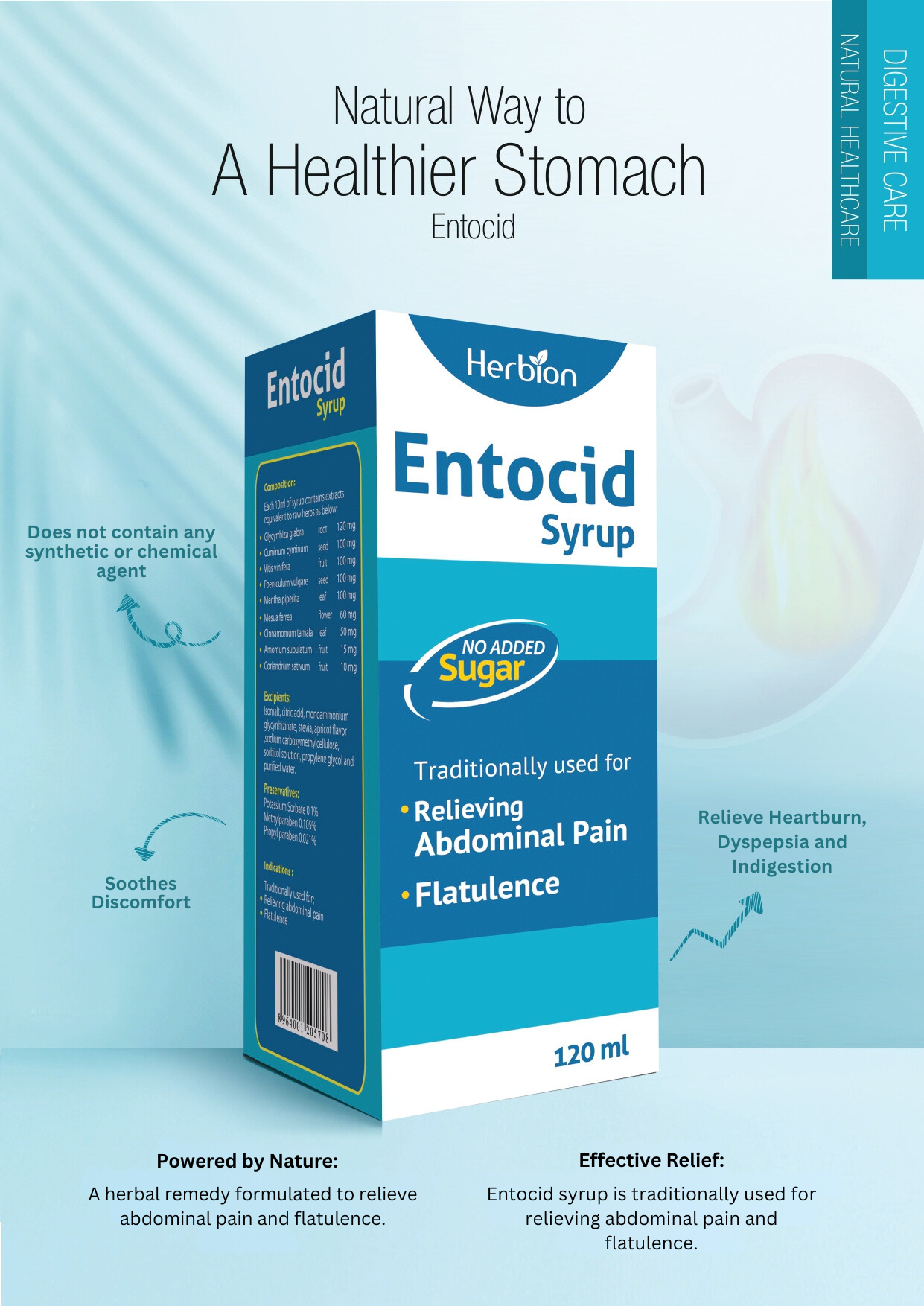 Entocid Syrup for Heartburn and Stomach Acid Relief | Shopee Malaysia
