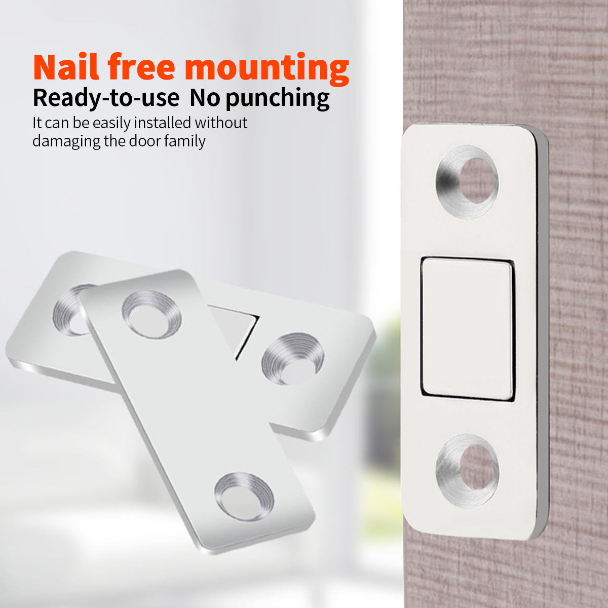 Kitchen Wardrobe Cabinet Strong Door Closer Magnetic Door Catch Closer ...