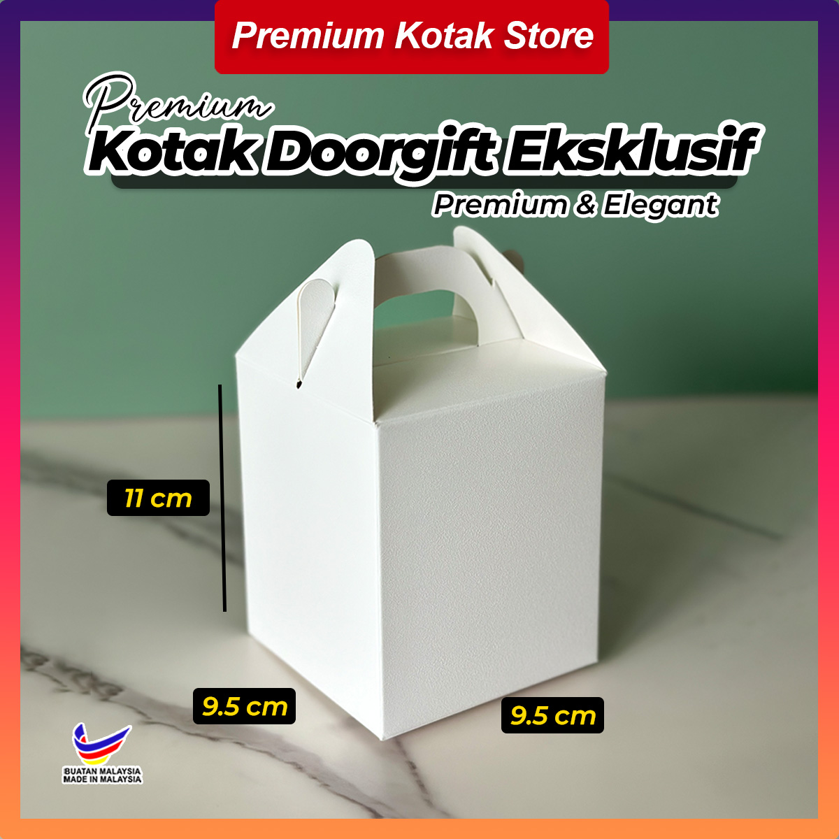 YJL KK110 Kotak Hadiah Doorgift Kahwin Eksklusif Kenduri Company ...