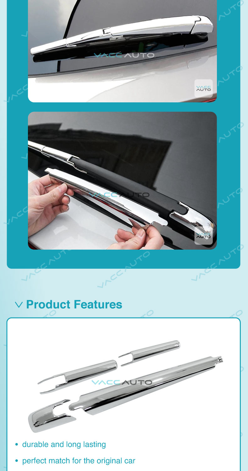 Toyota Harrier ZSU60 ZSU60 XU60 Rear Window Wiper Arm Blade Chrome ...