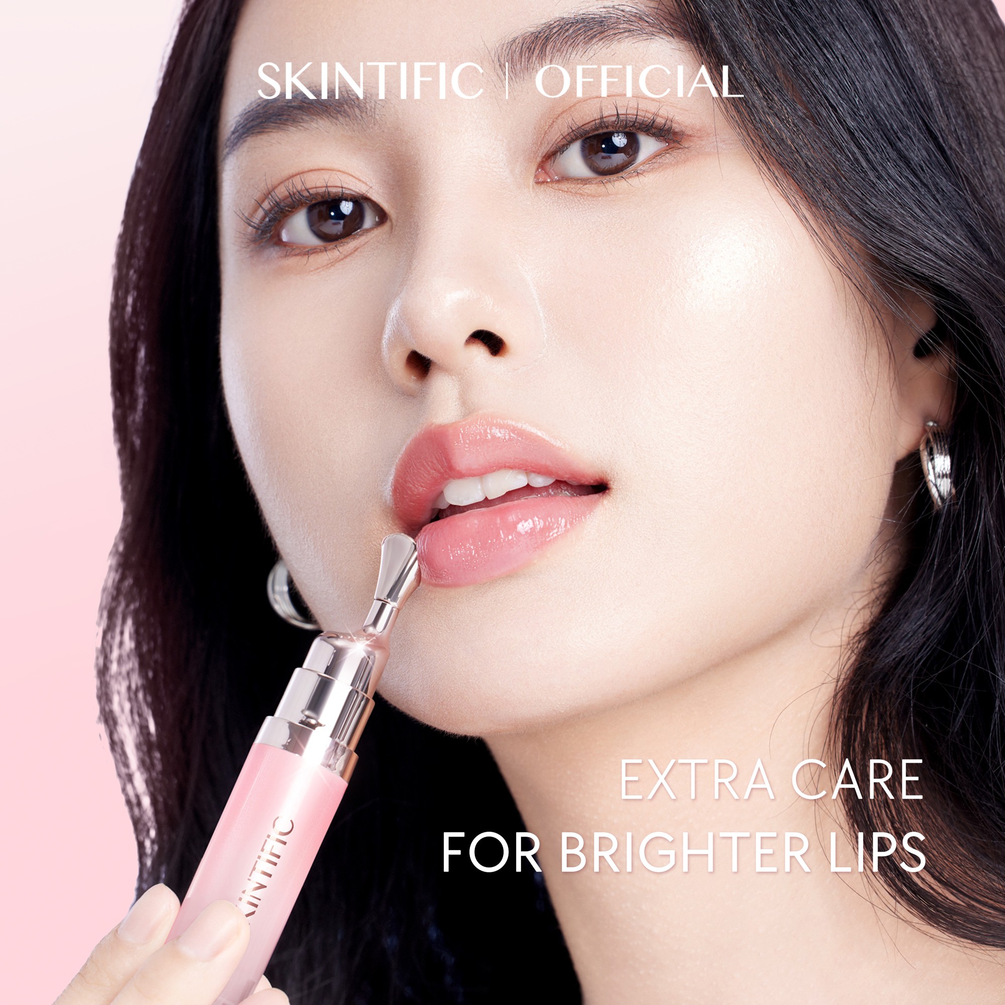 【BUY 1 FREE 1】SKINTIFIC Peptide Nourishing Lip Serum Brighten Even ...