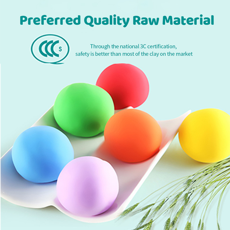 12 /24 /36Colors Super Light Clay Set Non-Toxic Ultralight DIY Air Dry ...