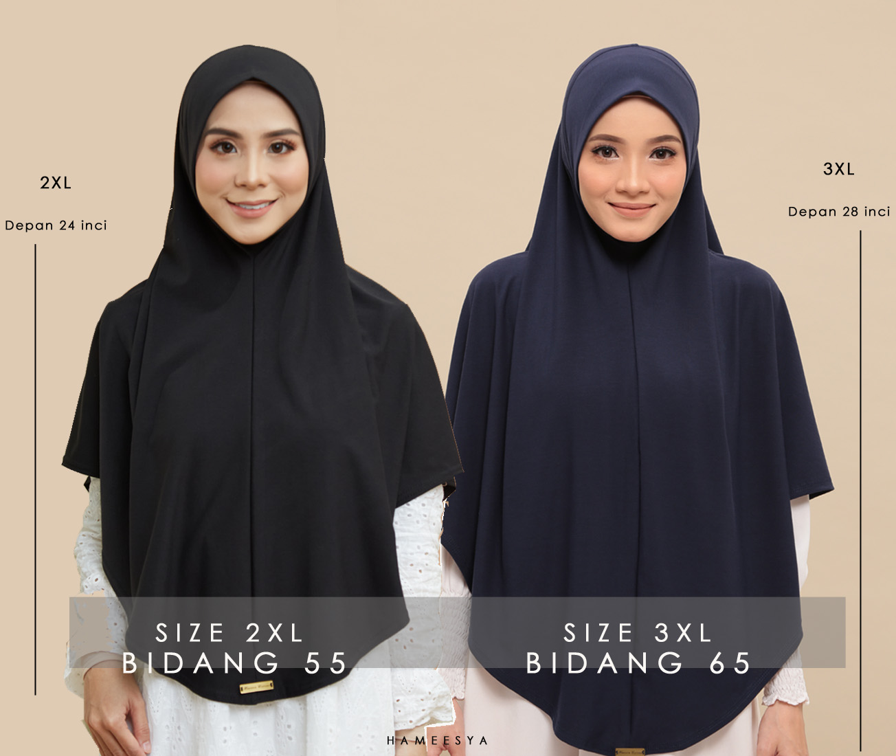 Tudung Labuh Cotton NAILA Tudung Berdagu Tudung Ironless Tudung Sarung ...