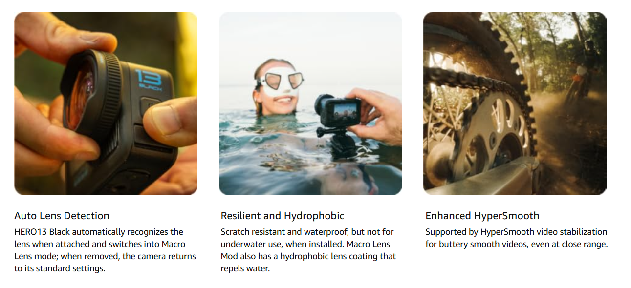 GoPro Macro Lens Mod (HERO13 Black) | Shopee Malaysia
