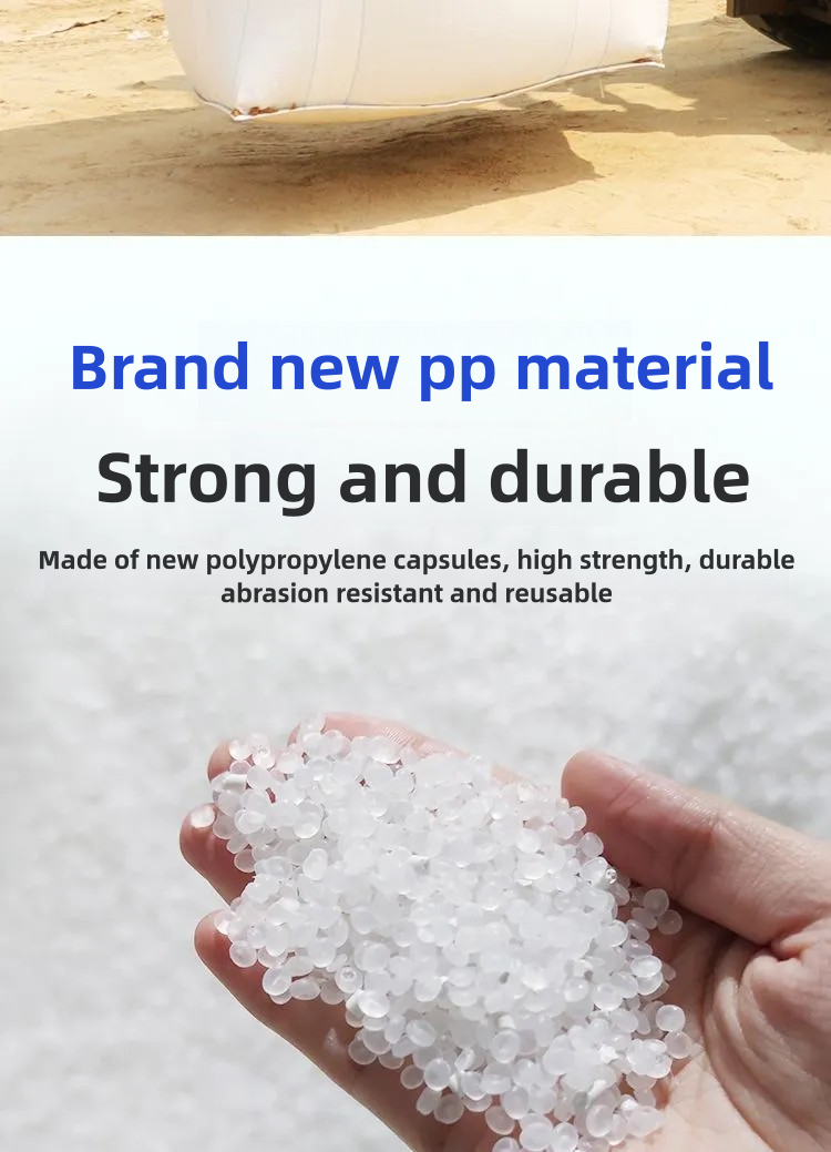 5 size Heavy Duty Jumbo Bag NEW PP Woven 1.3 Ton bag Bulk Bag Loading ...