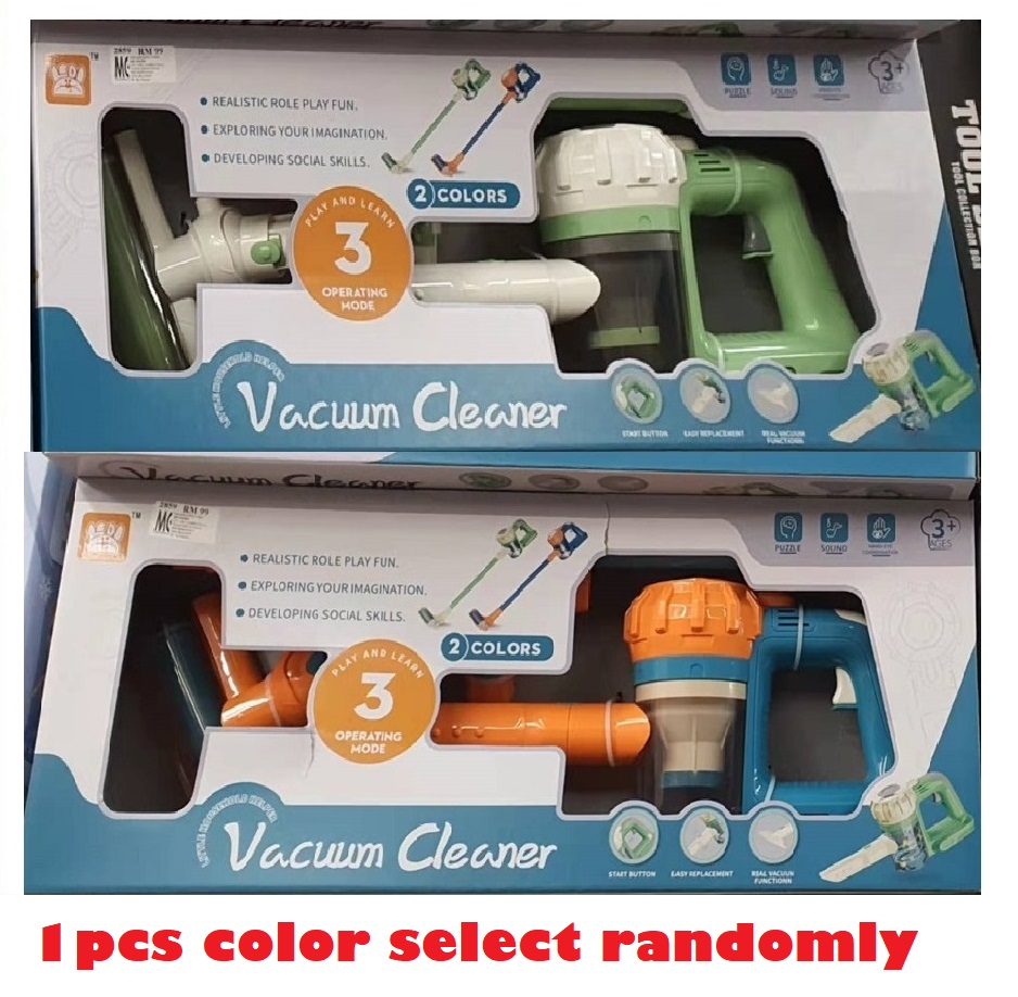 Simulate Electric Vacuum Cleaning Toy For Kids Pretend Play Toys Set ...