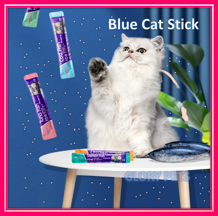 Cat Teaser Stick Treat Snack Tasty Food Snek Anak Kucing Creamy Treats ...