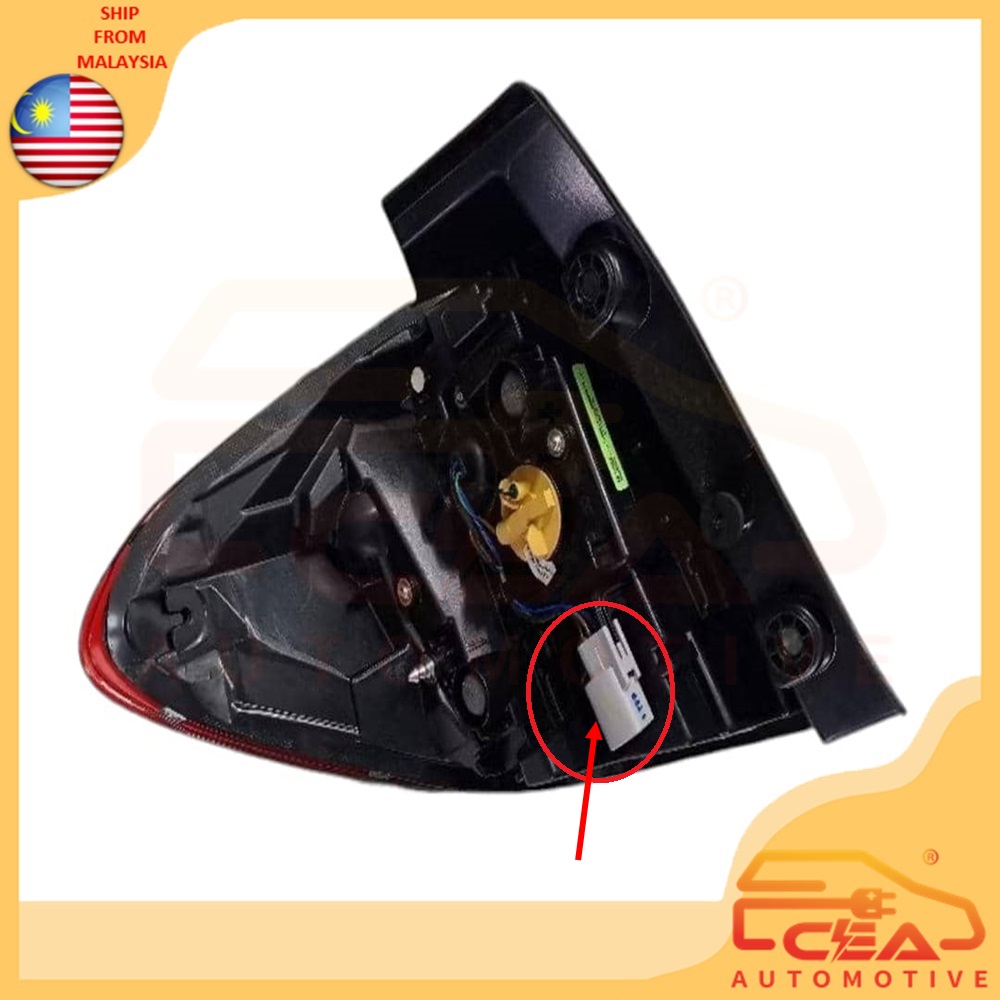 1 PCS 5 PIN PERODUA MYVI AXIA REAR TAIL LAMP SOCKET CONNECTOR 5pin ...