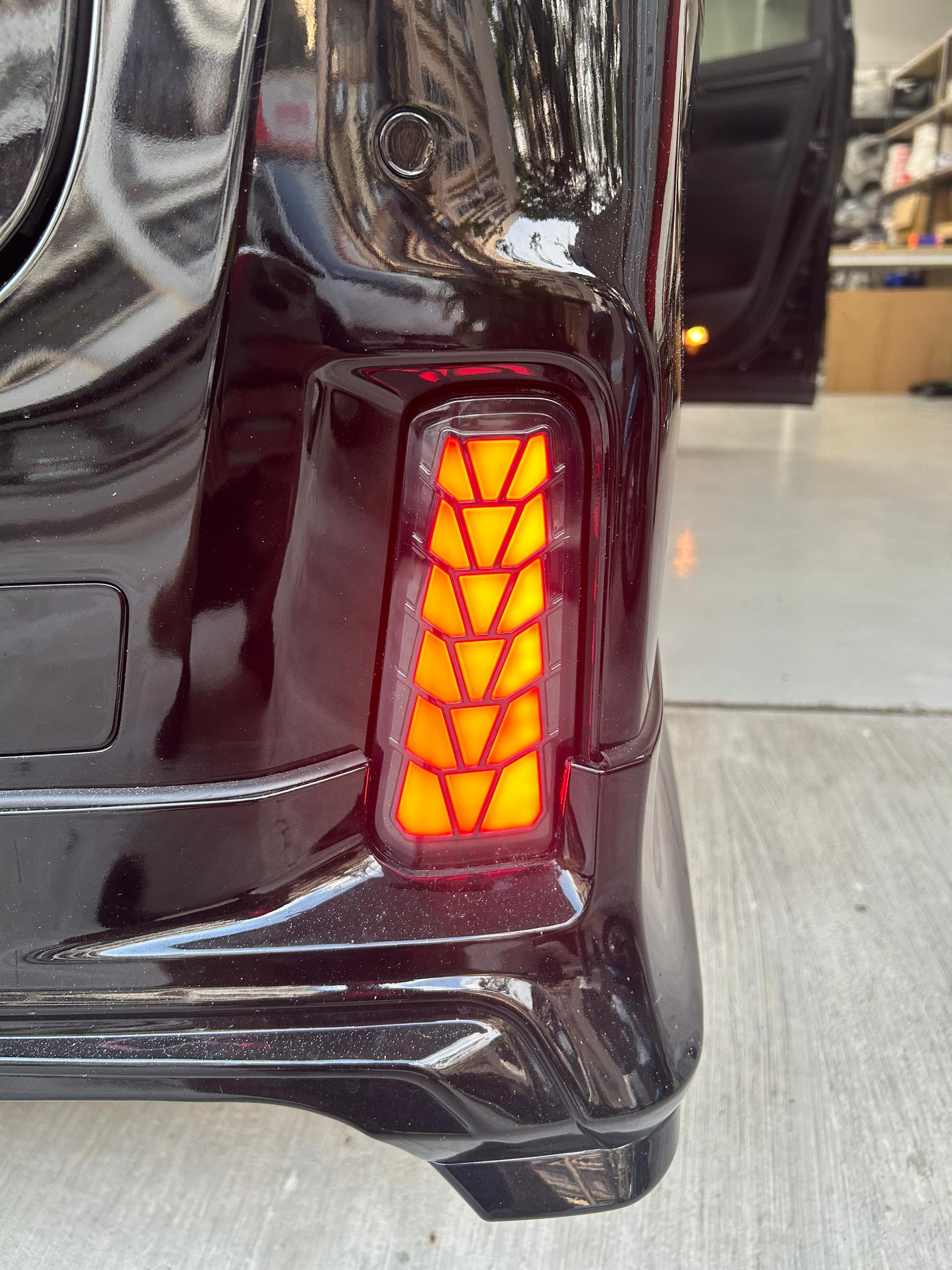 Toyota Alphard Vellfire AGH30 2015 - 2023 Led Rear Bumper Reflector ...