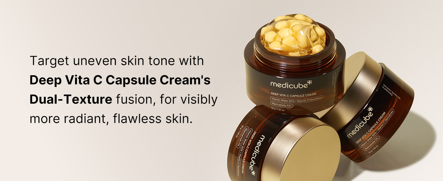 [medicube official] Deep Vita C Capsule Cream | Mencerahkan ...