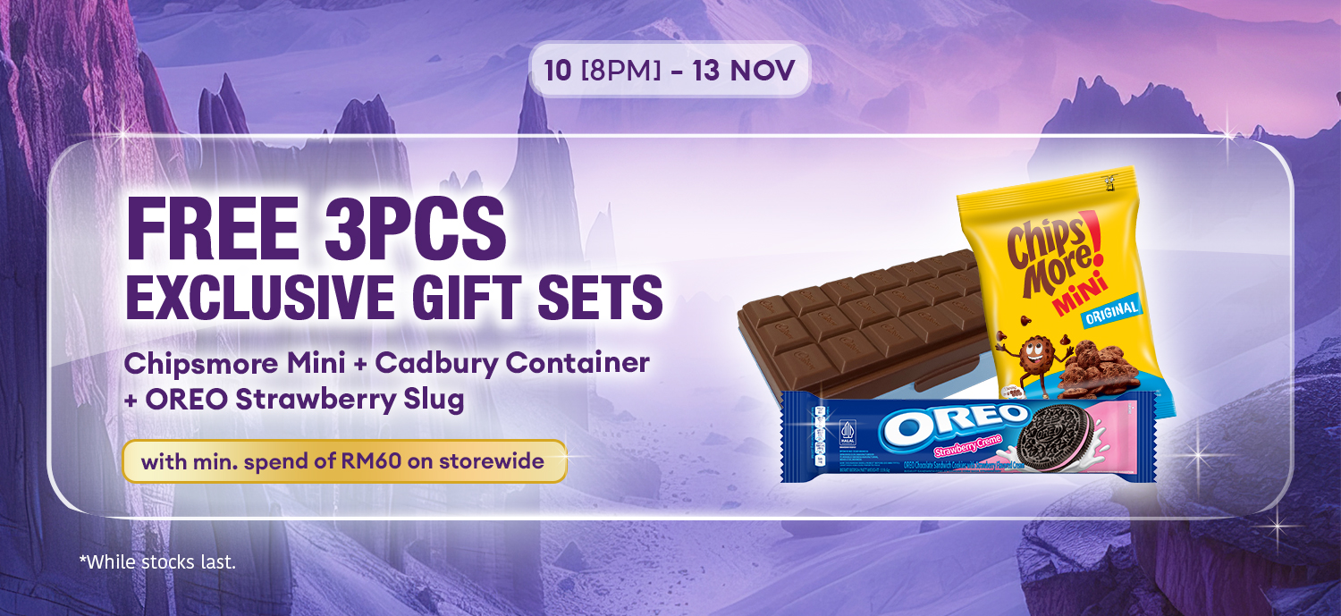 [Not for Sale] Cadbury Tupperware + Chipsmore Mini Orignal + Oreo ...