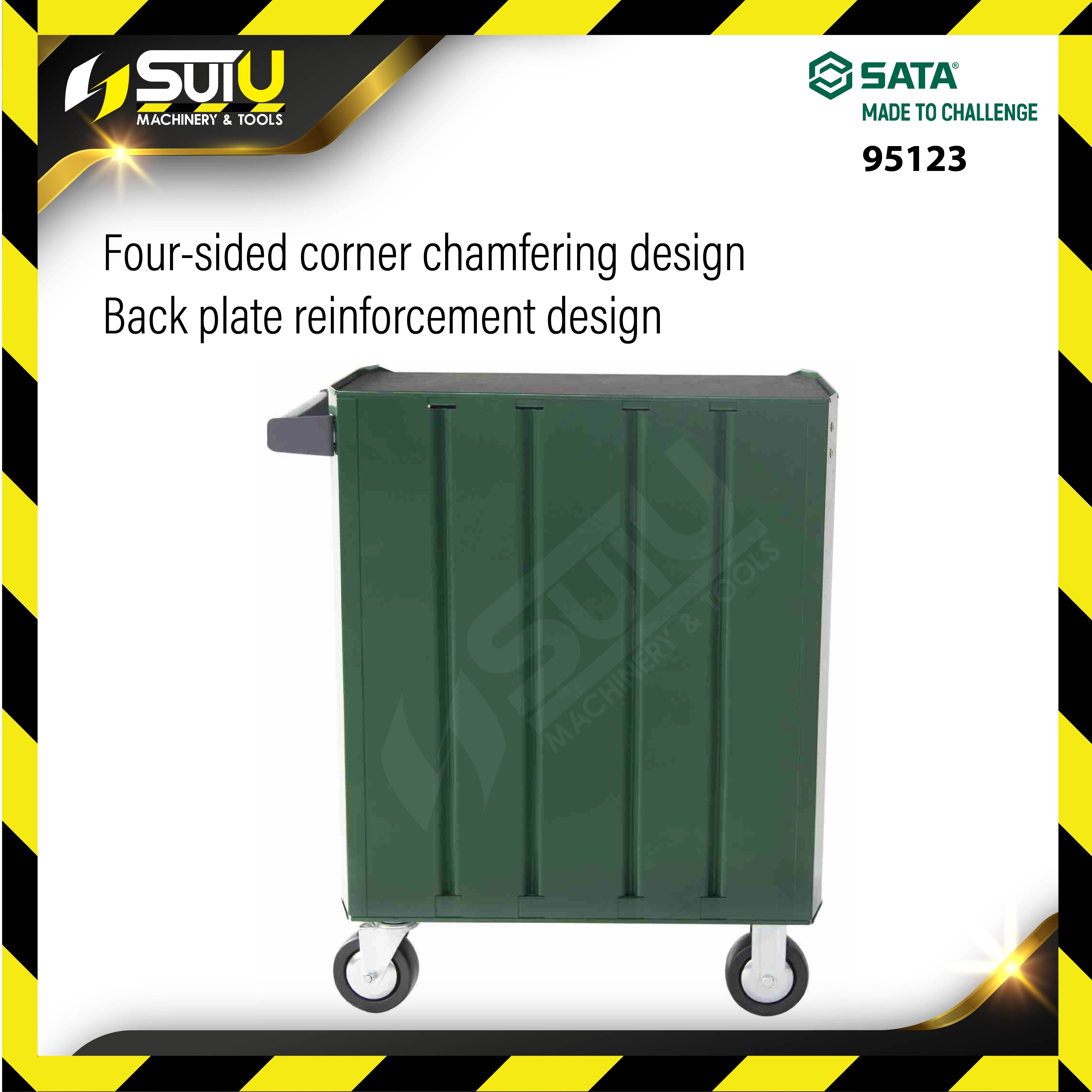 SATA 95123 2 Drawer Trolley / Tool Cart | Shopee Malaysia
