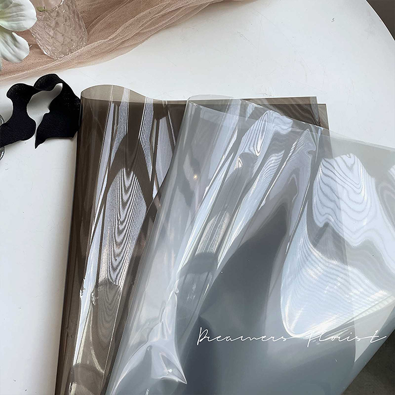 READY STOCK EzWrap.my Crystal Jelly Wrapping Paper Colorful Transparent ...