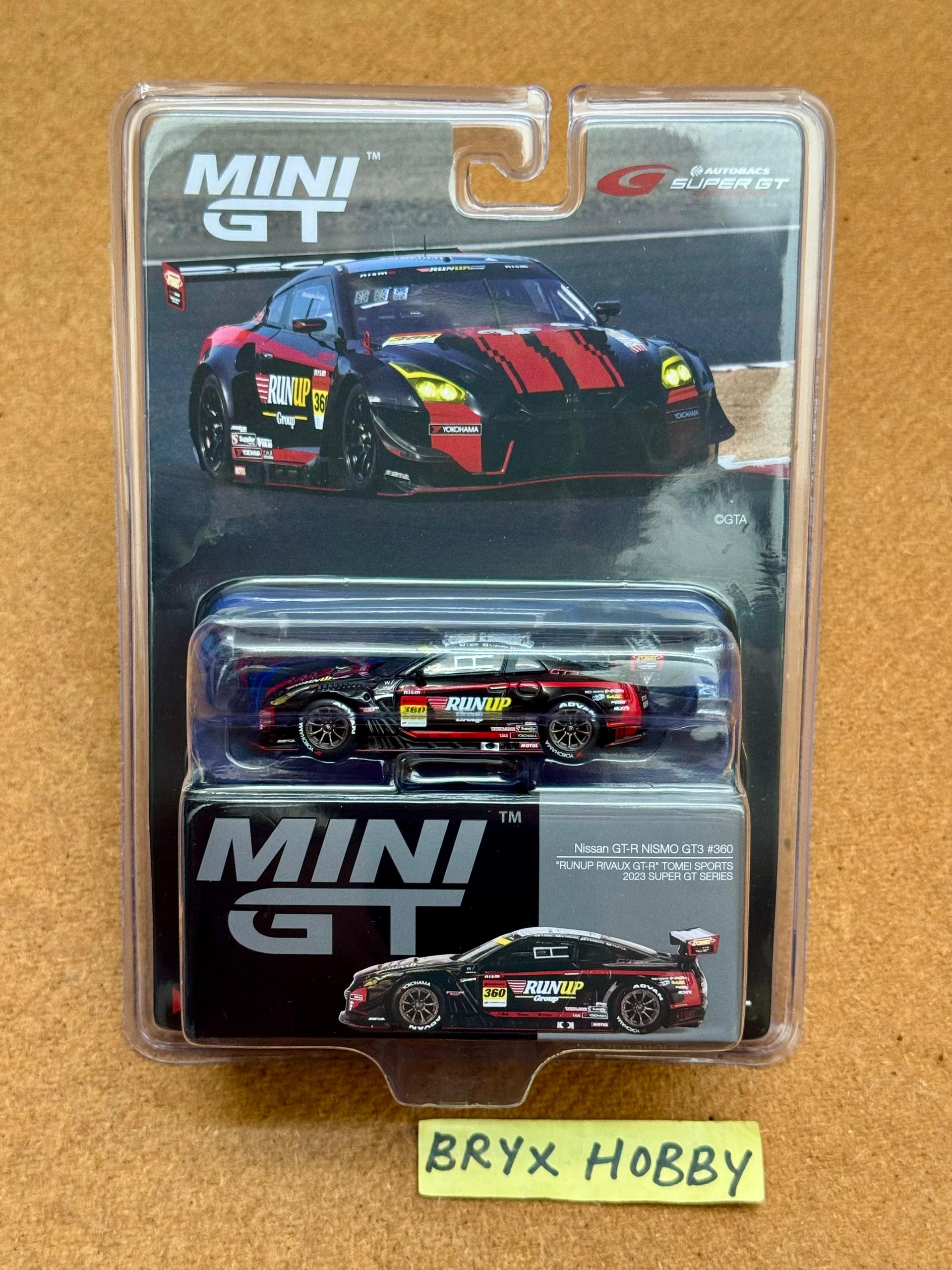 TSM Models Mini GT Japan Exclusives Nissan GT-R Nismo GT3 No.360 "Runup ...
