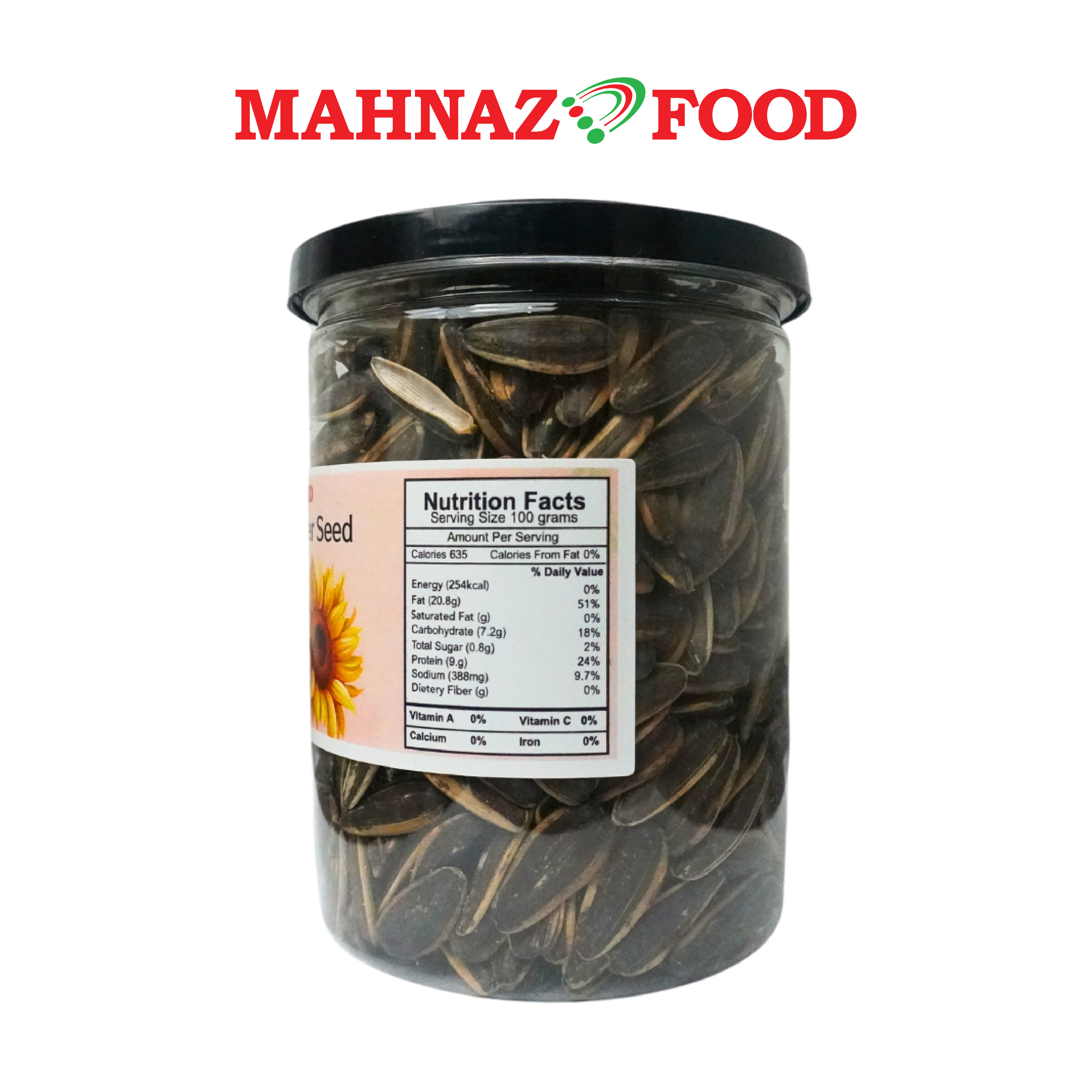 Mahnaz Food Sunflower Seed - Roasted / Spicy 170g Kuaci Biji Bunga Matahari | Shopee Malaysia