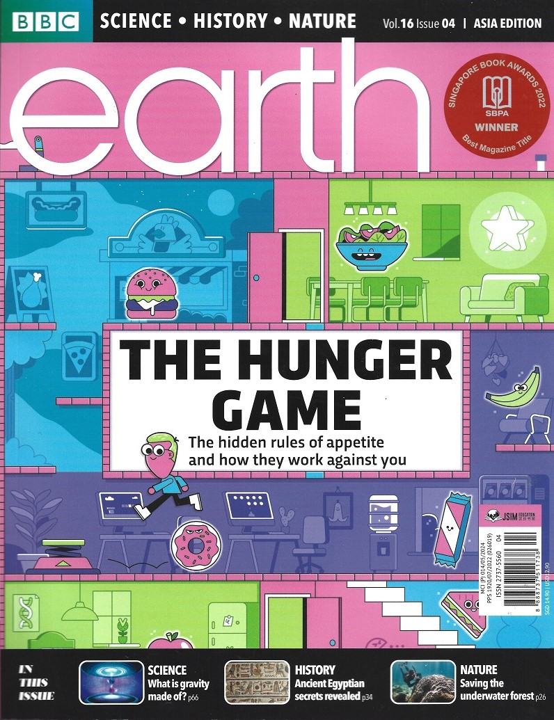 Magazine Subscription, BBC Earth Print Edition - English Magazine, 1 or ...