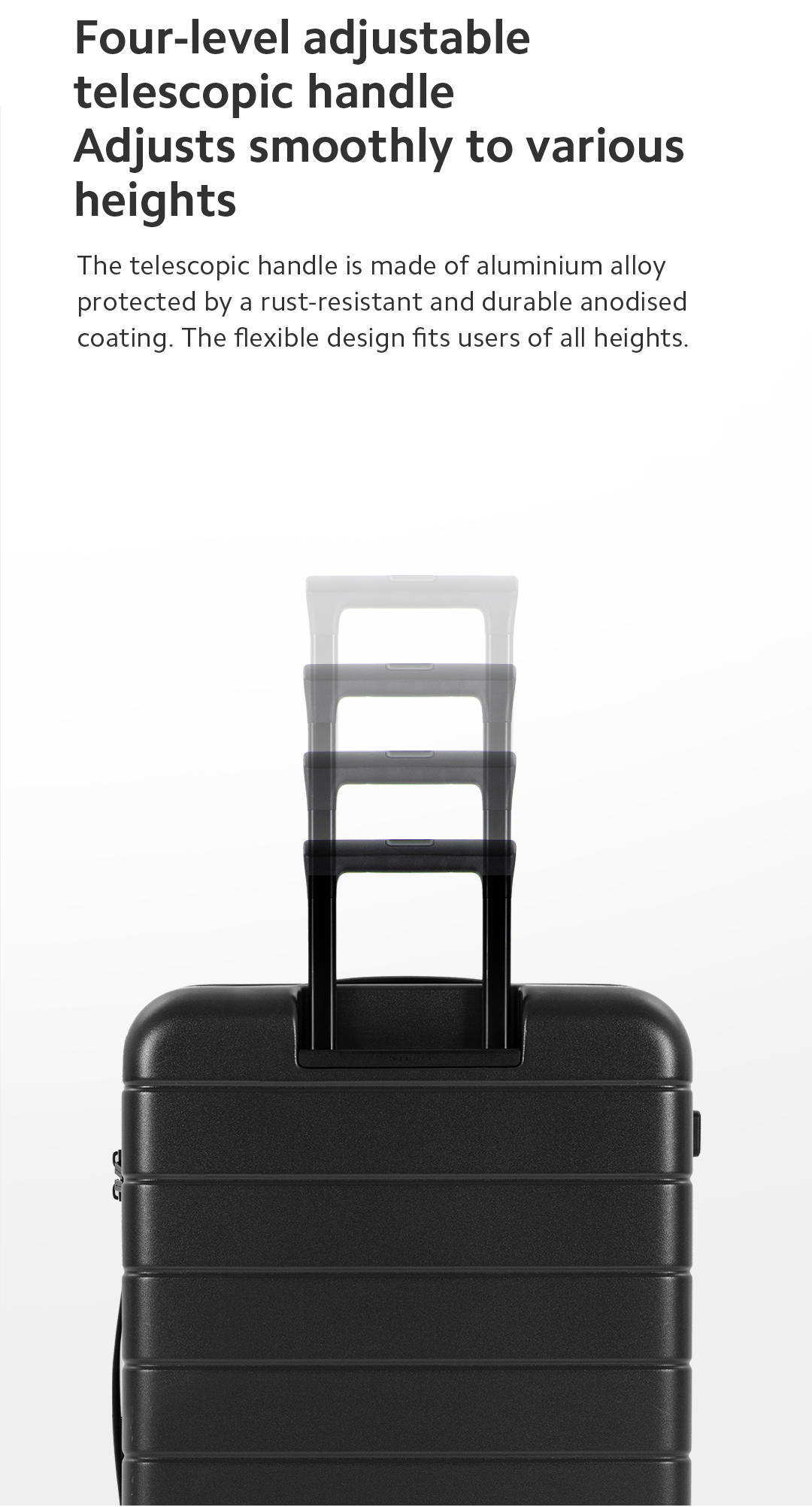 Xiaomi Luggage Classic Pro | 20/24/26/28 Inches | Anti-Burst Zip ...